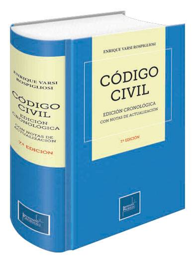 CODIGO CIVIL Edición cronológica con notas de actualización | Librería ...